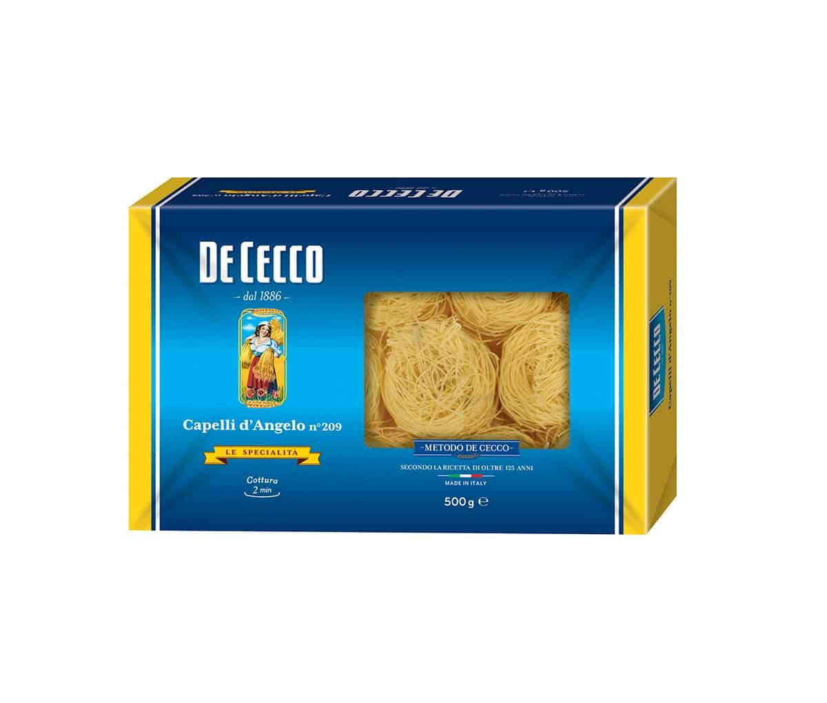 פסטה קאפלי דאנג'לו DE CECCO - צחילה