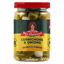 מלפפון קורנישון 215 גרם "MRS ELSWOOD" - צחילה